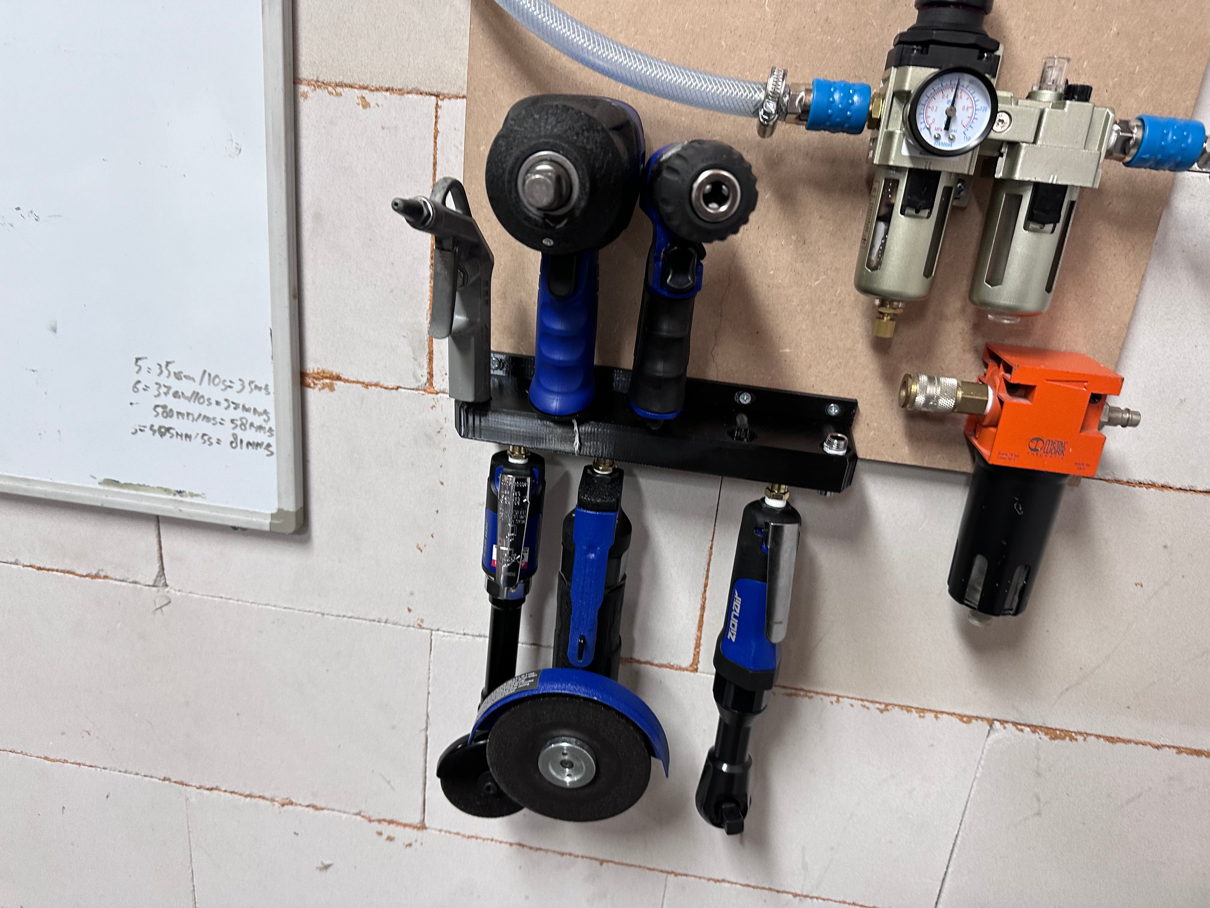 Air Tool Holder - Store your Tools – CraftByte Engineering